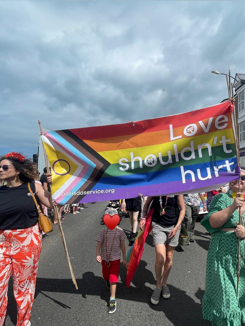 Marching for safety: Why Oasis proudly joined Margate Pride - Oasis ...
